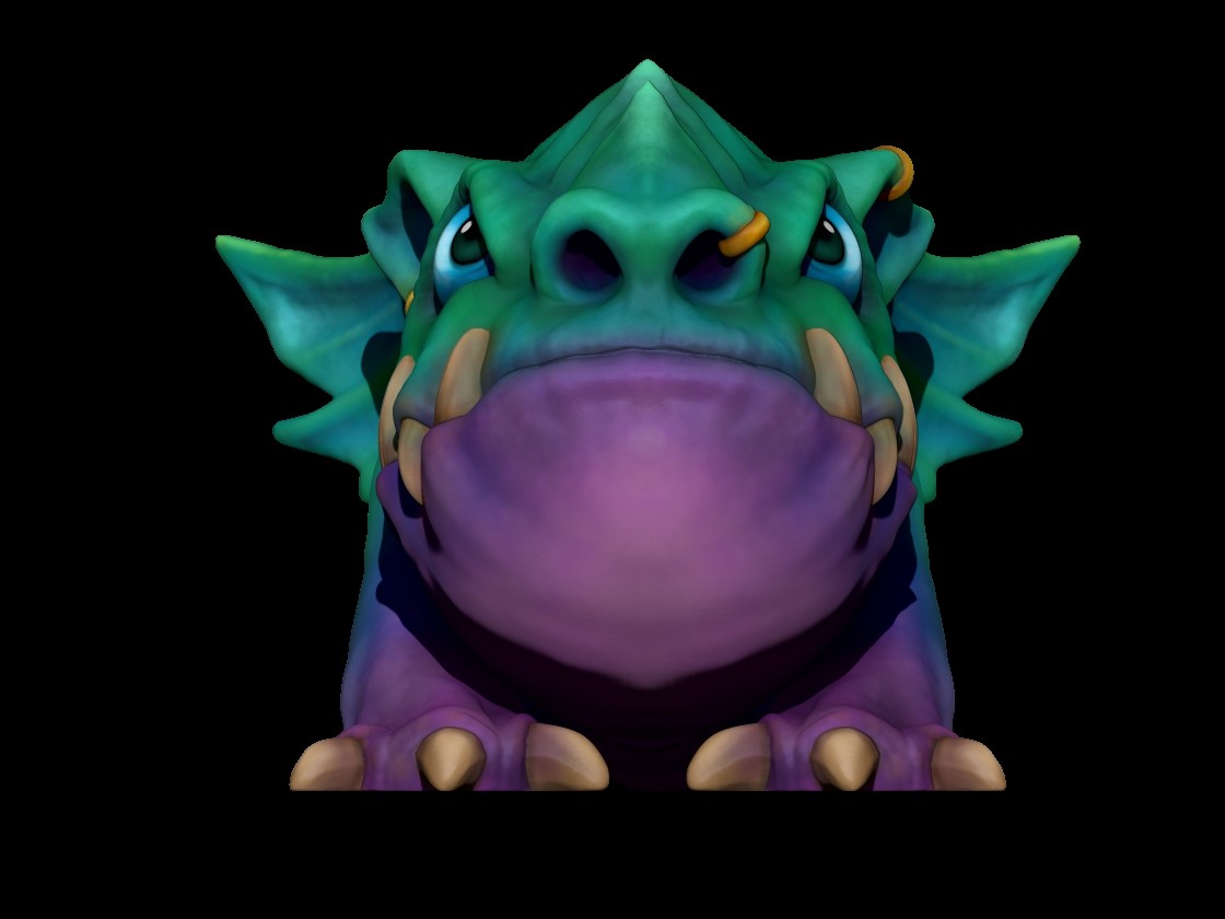 ArtStation - Stylized Mini Dragon | Resources