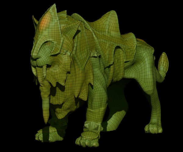 ArtStation - Stylized lion with Texture | Resources
