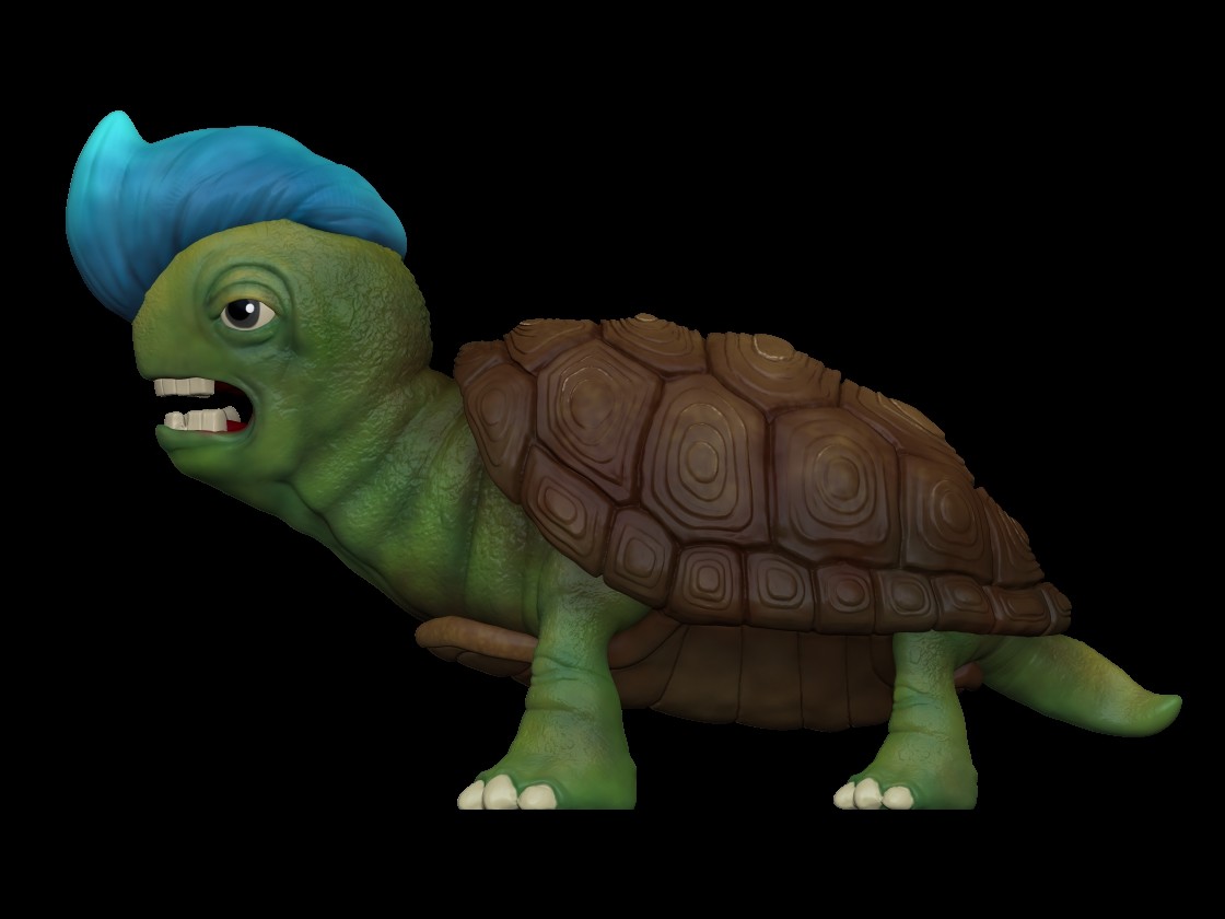 ArtStation - Stylized Turtle with Texture | Resources