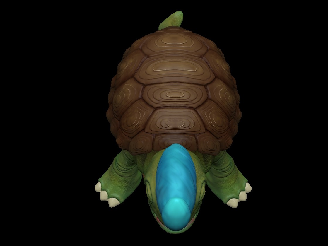 ArtStation - Stylized Turtle with Texture | Resources