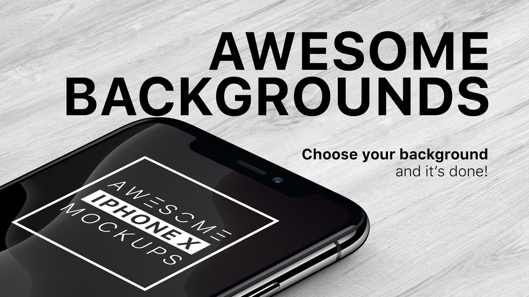 ArtStation - iPhone X Mockup - Lying On Surface | Artworks