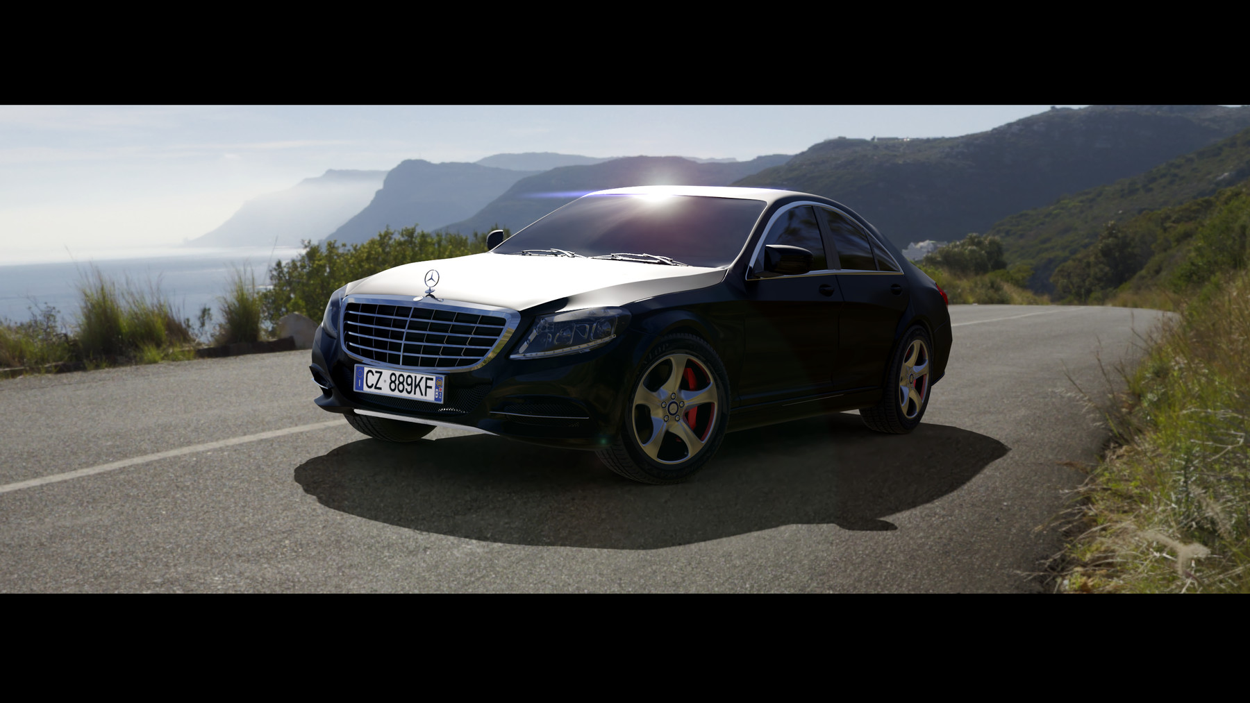 ArtStation - MERCEDES BENZ S-CLASS 2014 EXTERIOR (FBX / BLEND / OBJ ...