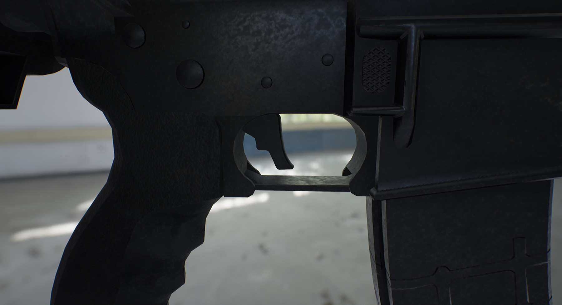 ArtStation - TMWP Trigger Set PBR Low-Poly | Game Assets