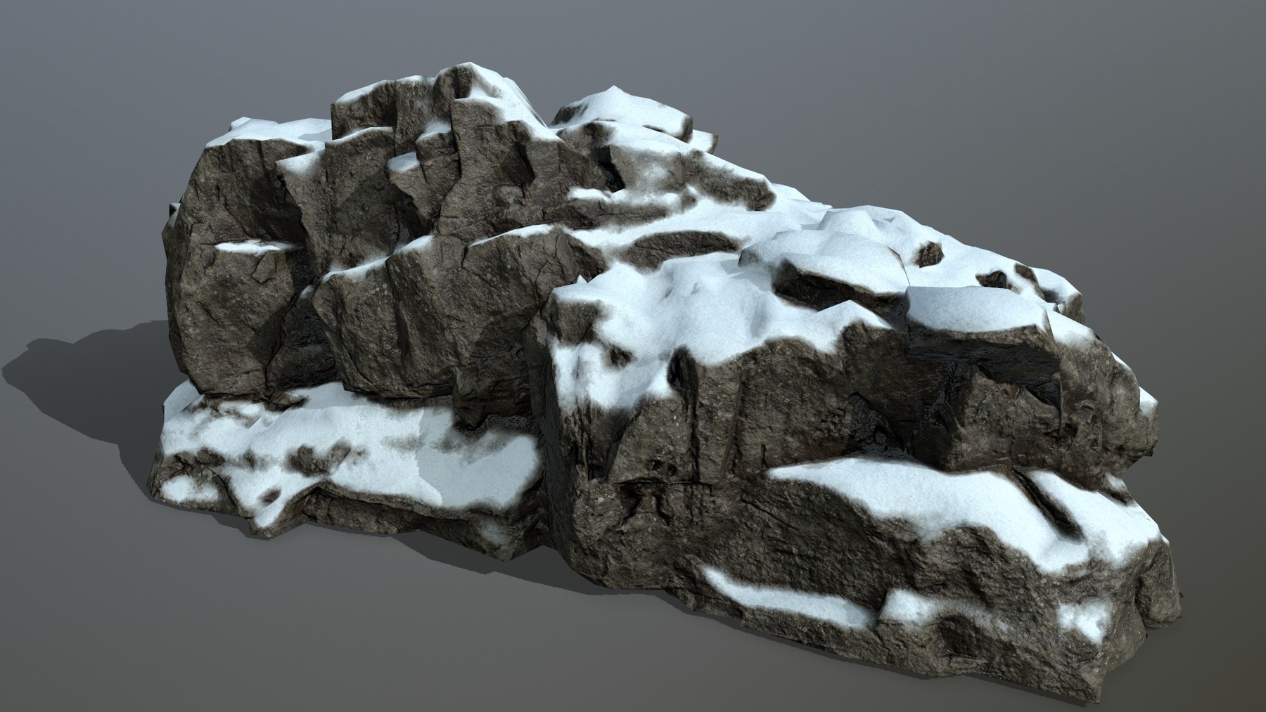 ArtStation - snow rocks | Game Assets