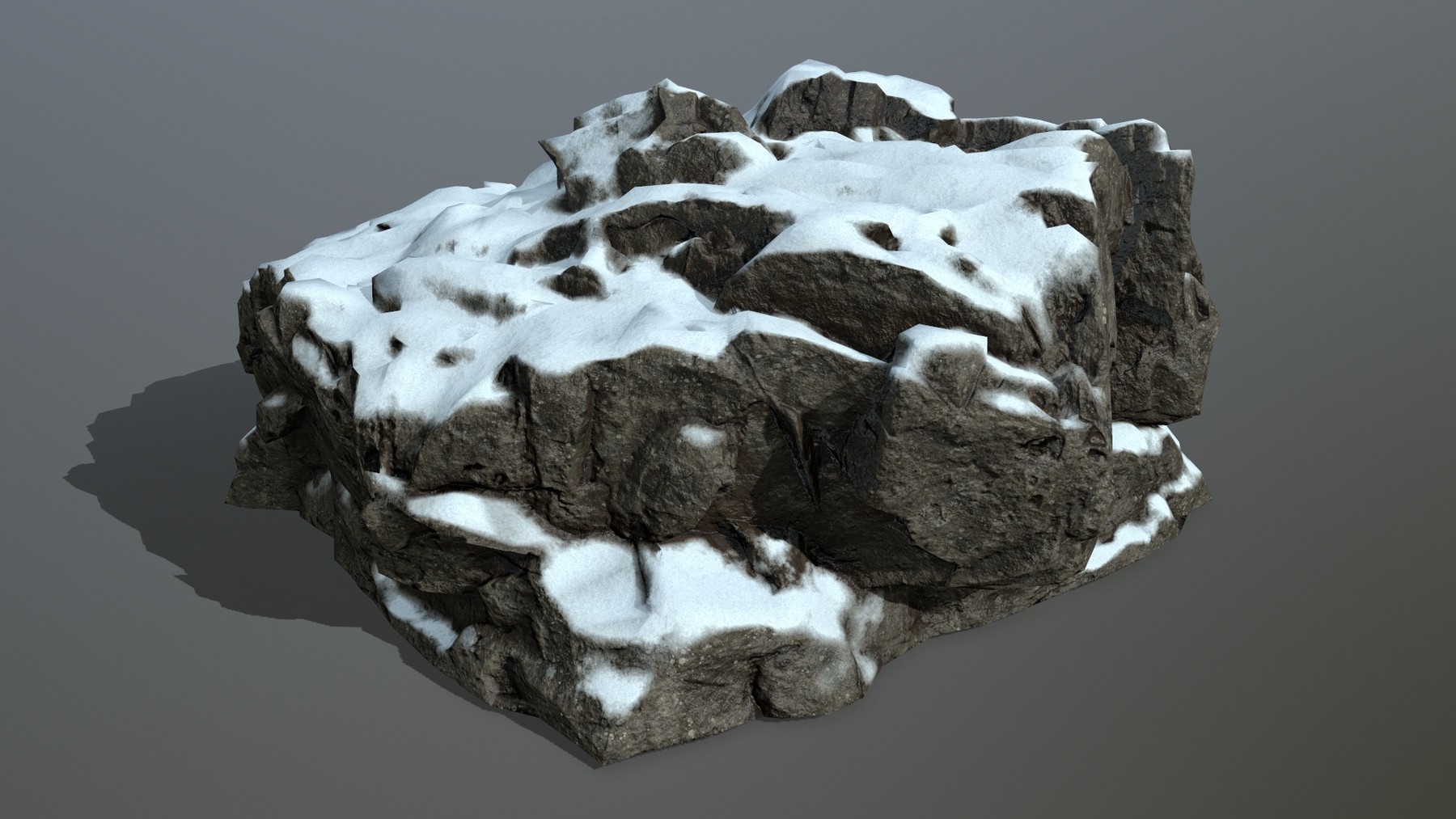 ArtStation - snow rocks | Game Assets