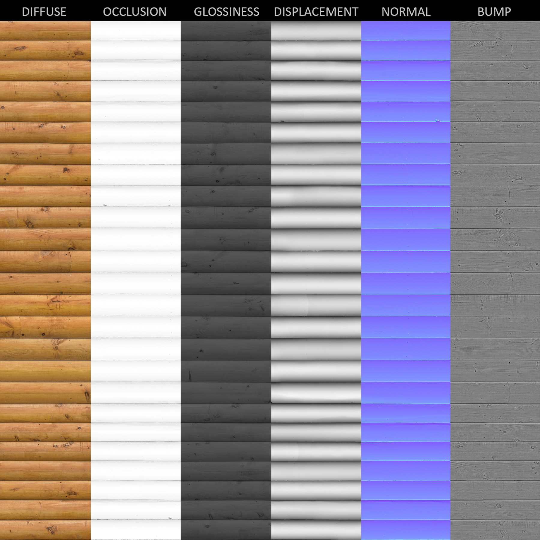ArtStation - Log Siding 01 - 8K Textures | Game Assets