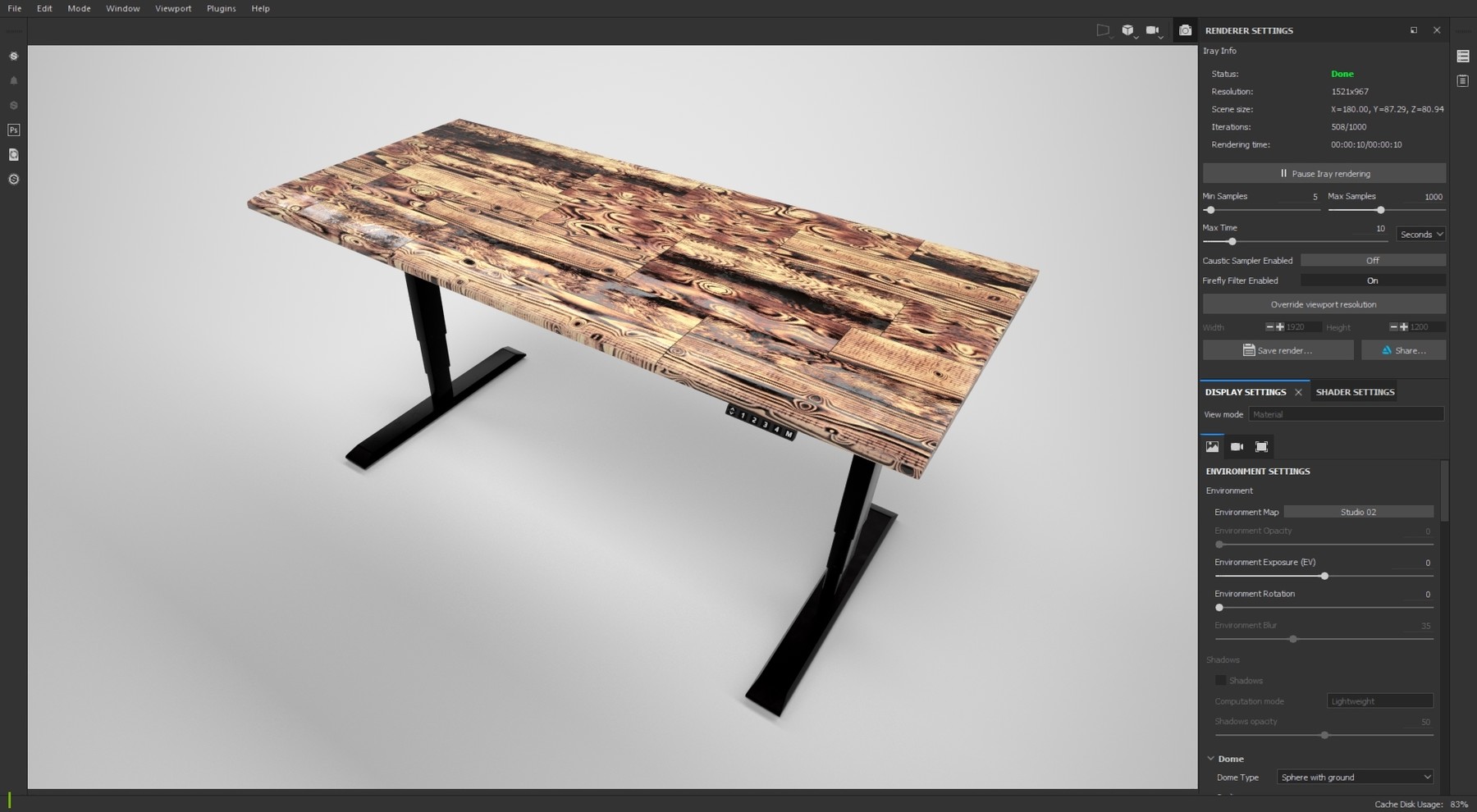 ArtStation - Standing Desk 3D Model | Resources