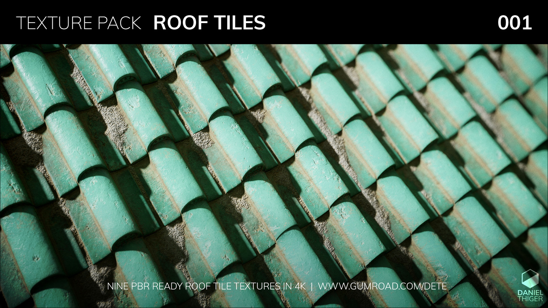 ArtStation - Roof Tiles 001 | Texture Pack | Game Assets