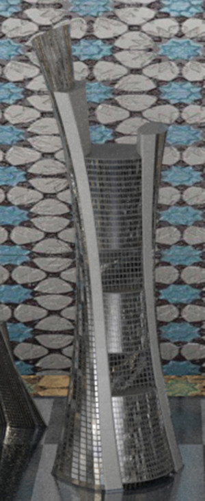 ArtStation - Architectural 3D Chess Board | Artworks