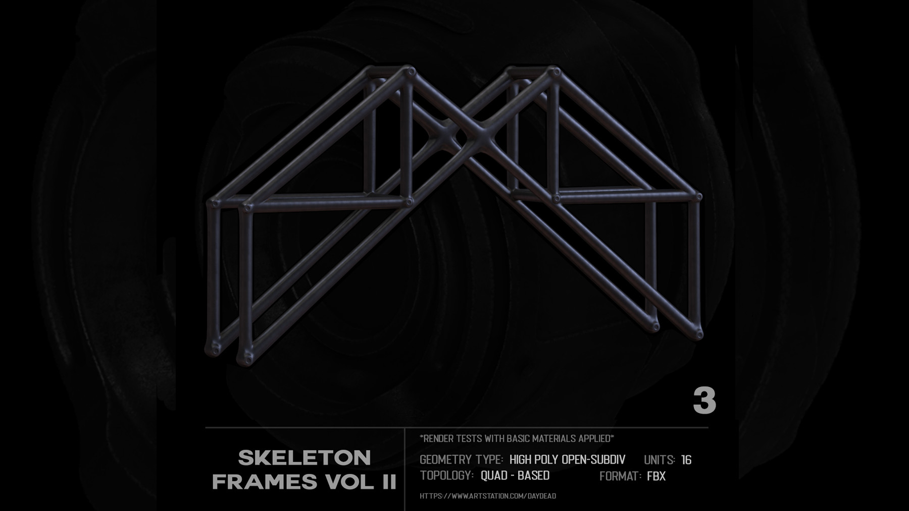 ArtStation - +16 Skeleton frames Vol II SUBD | Resources