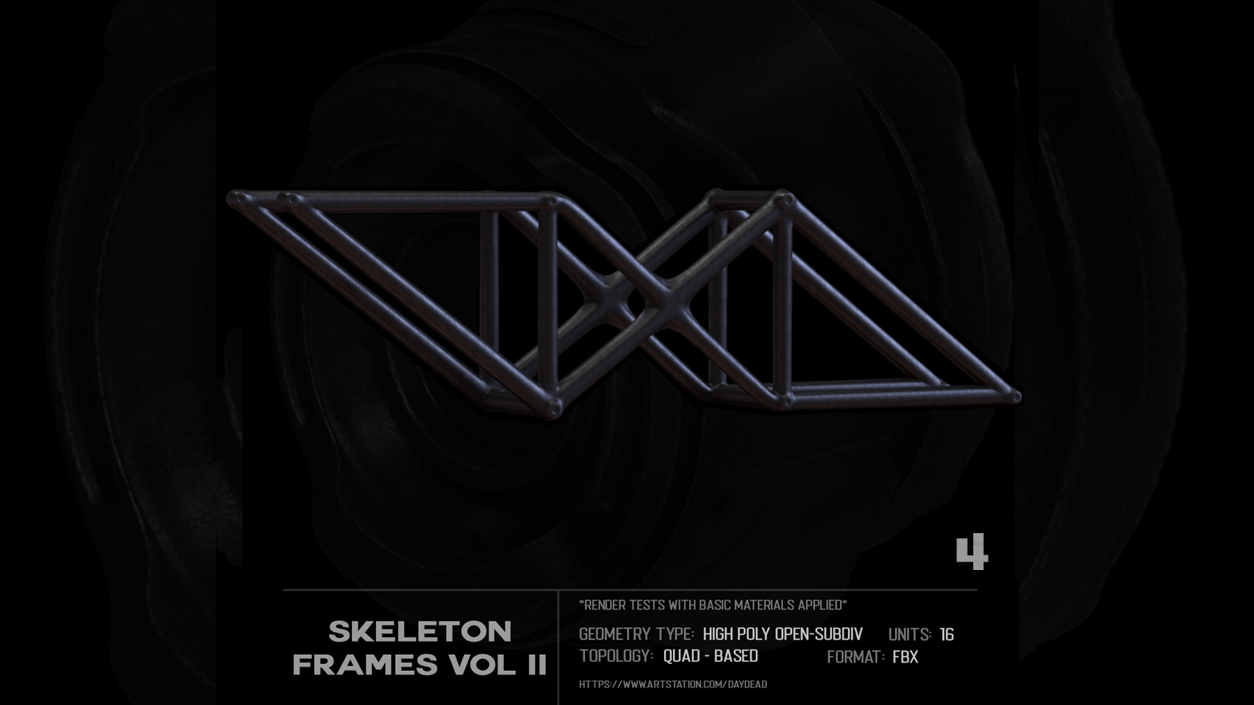 ArtStation - +16 Skeleton frames Vol II SUBD | Resources