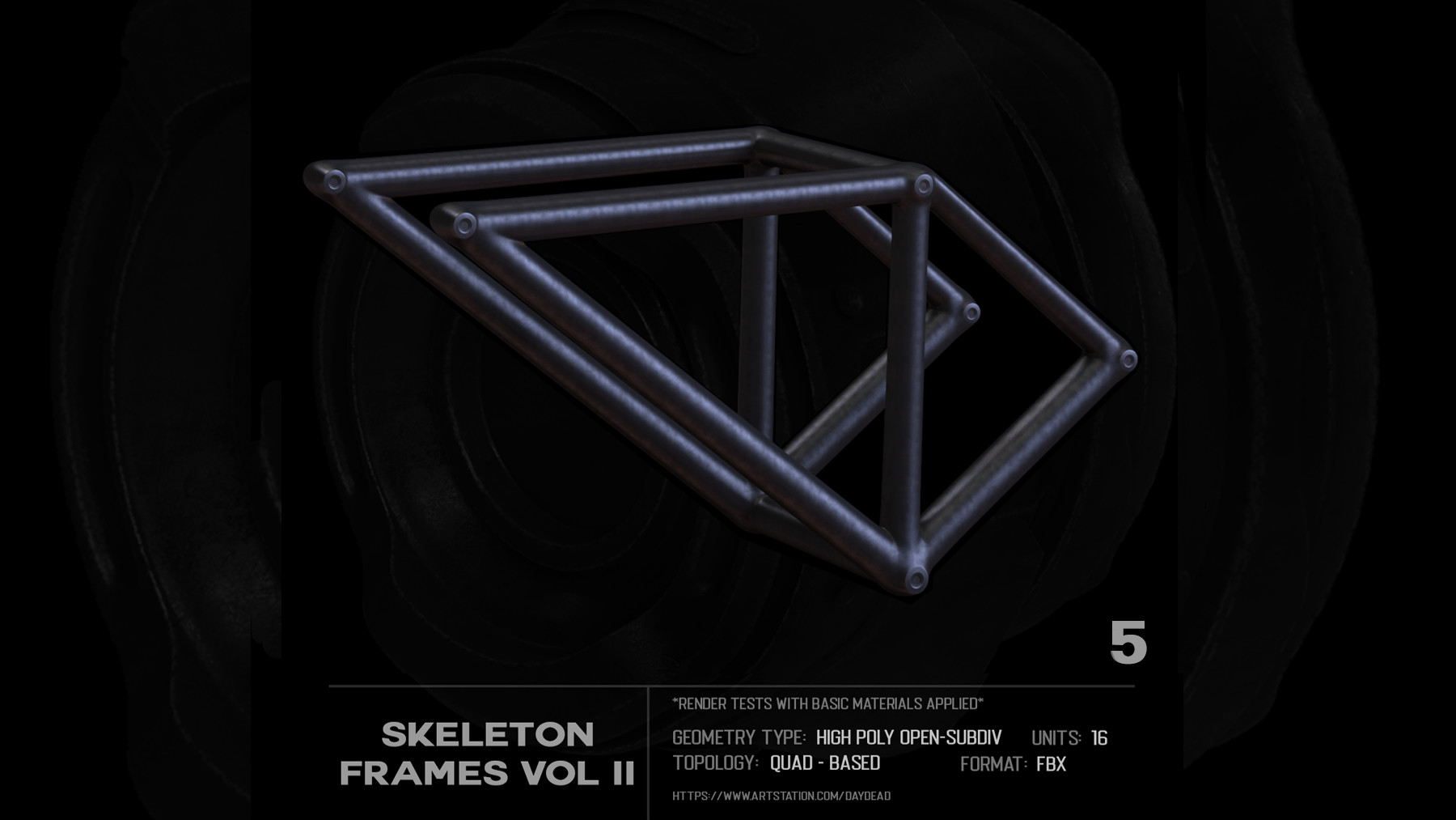 ArtStation - +16 Skeleton frames Vol II SUBD | Resources