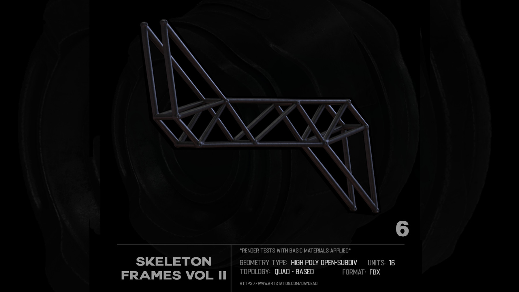 ArtStation - +16 Skeleton frames Vol II SUBD | Resources