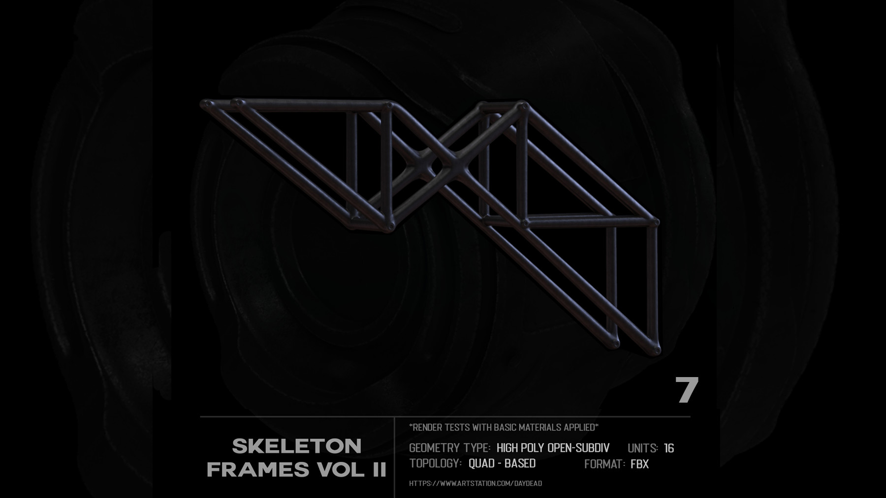 ArtStation - +16 Skeleton frames Vol II SUBD | Resources