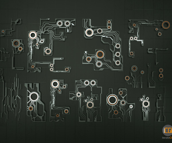 ArtStation - Tech Shapes TS1 | Resources
