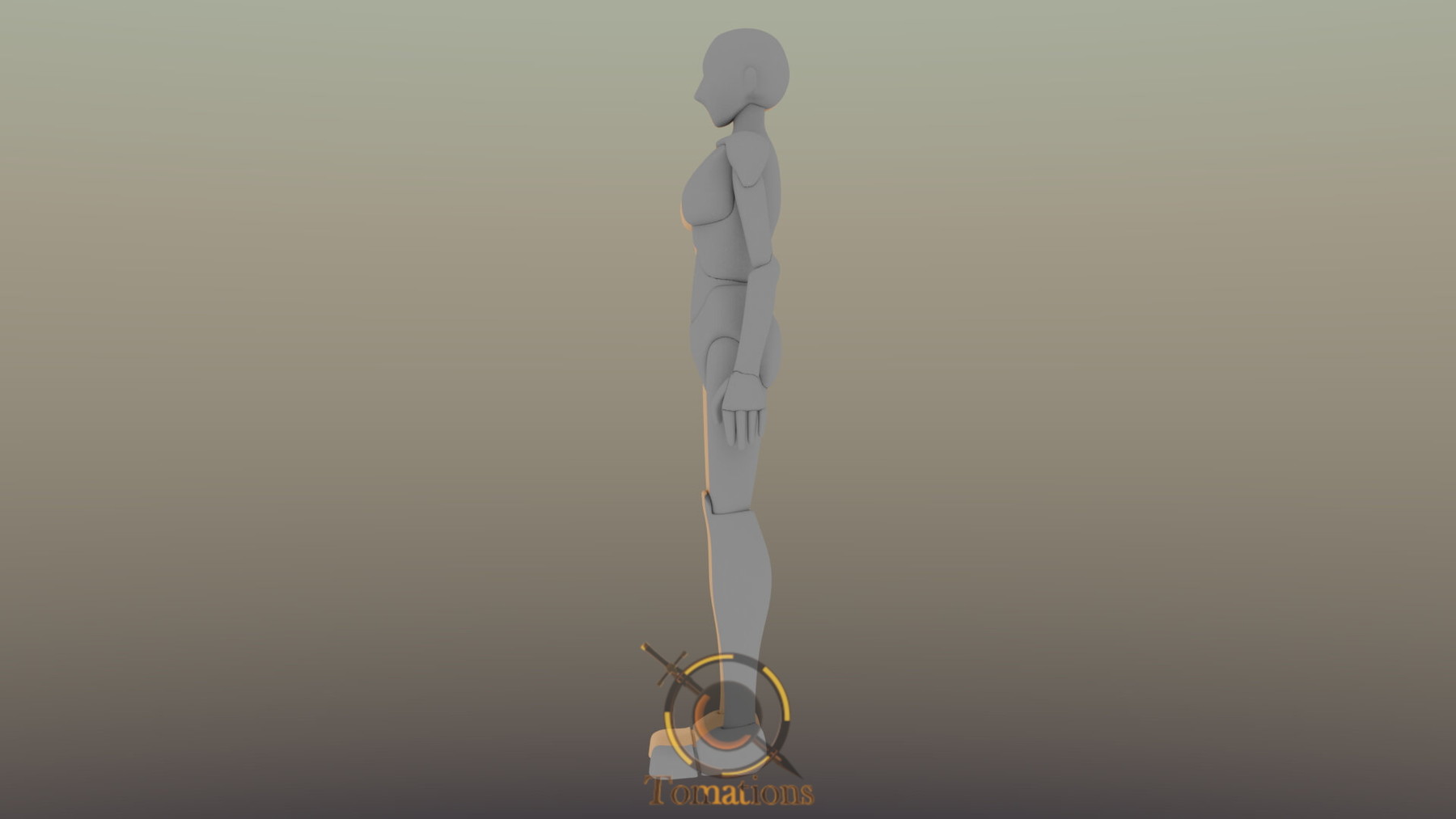 ArtStation - Female Rigged Doll | Resources