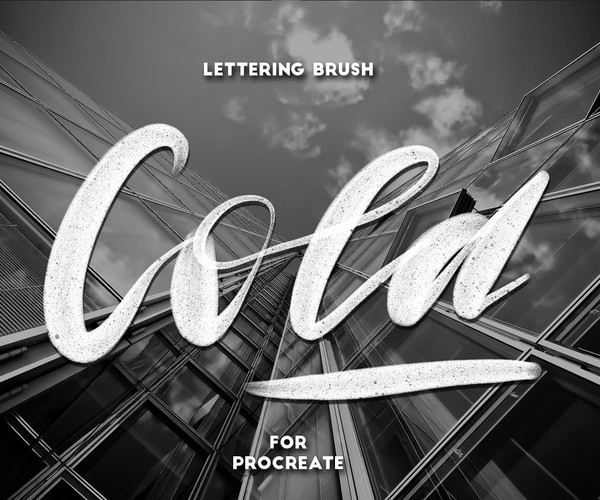 ArtStation - Lettering brush Procreate Brush | Brushes