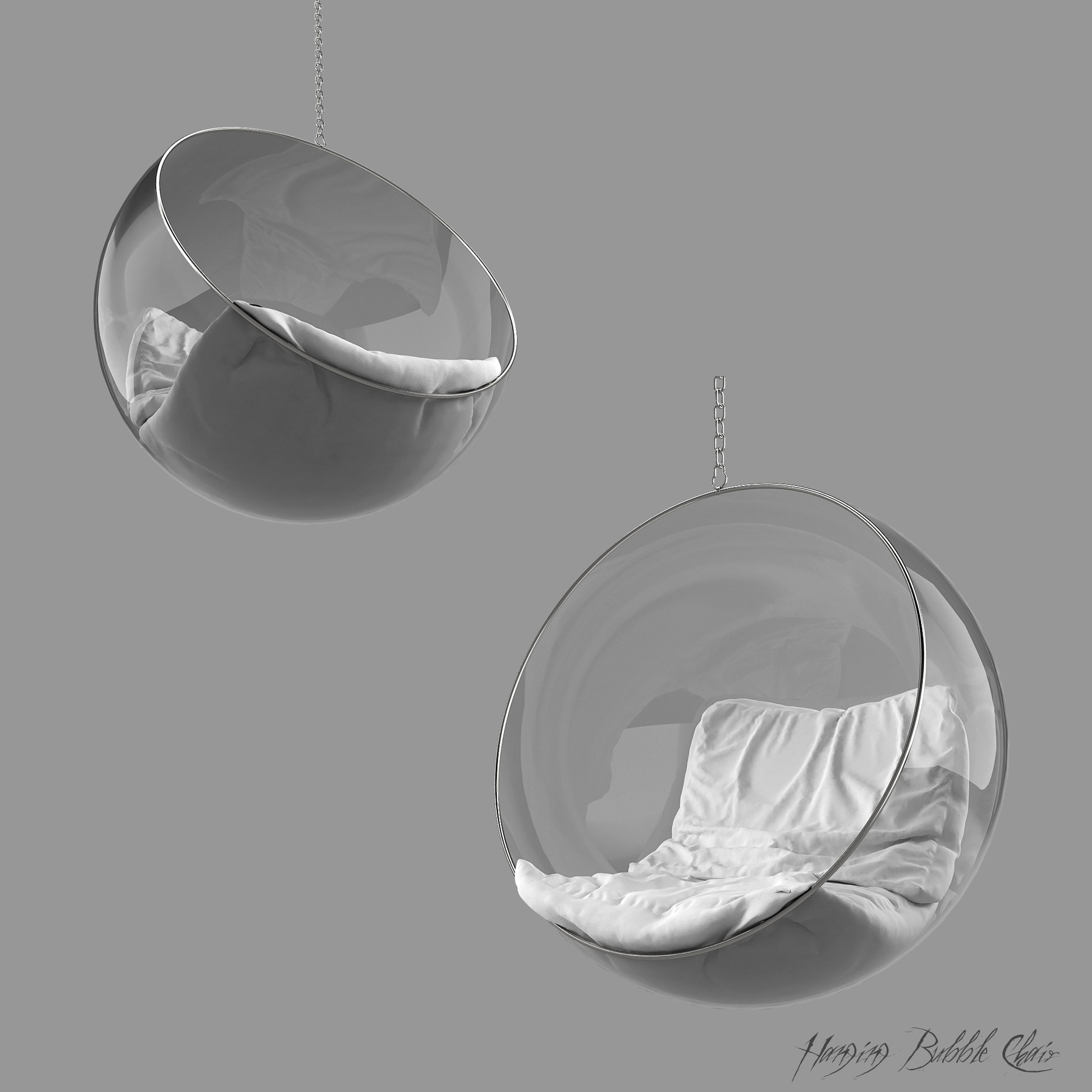 ArtStation - Hanging Bubble Chair | Game Assets