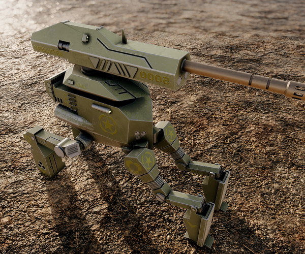 ArtStation - Mobile Tank | Resources