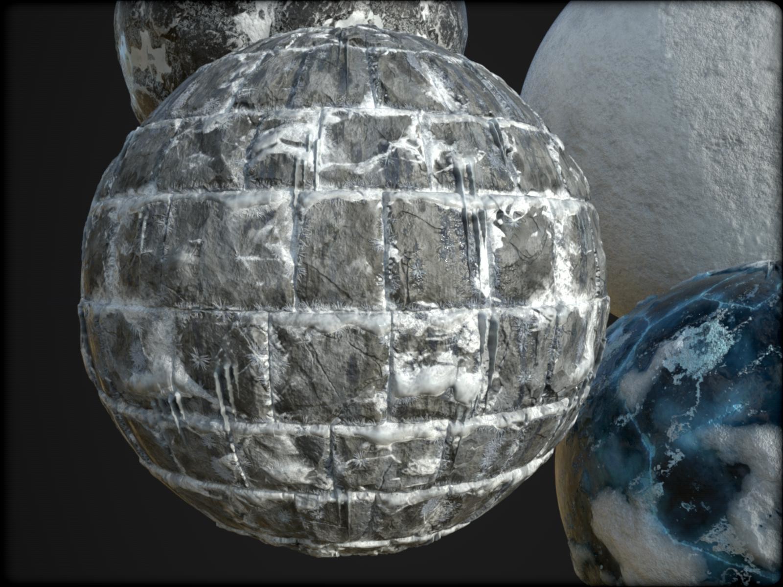 ArtStation - Ice and Snow Substance Pack .sbs .sbsar | Game Assets