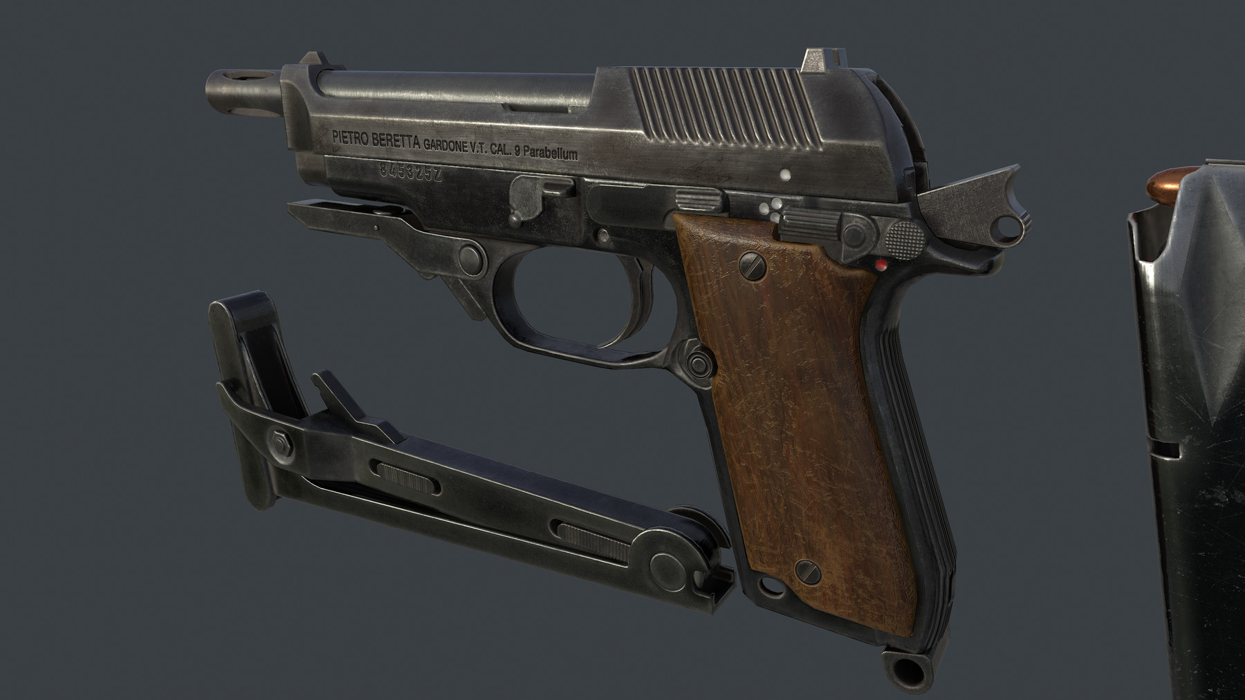 ArtStation - Auto 9 "Robocop" & Beretta M93R "Raffica" | Resources