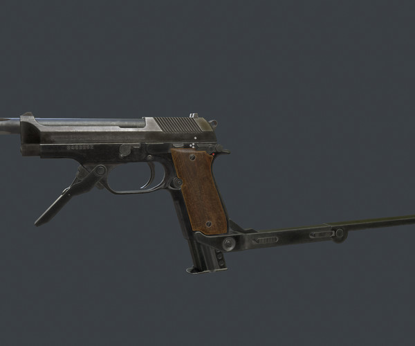 ArtStation - Auto 9 "Robocop" & Beretta M93R "Raffica" | Resources