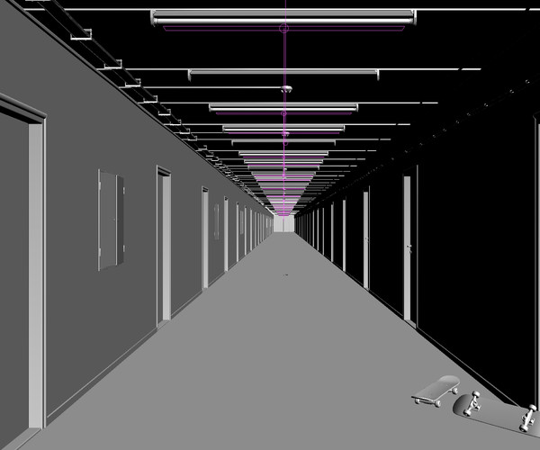ArtStation - Infinite Corridor | Resources