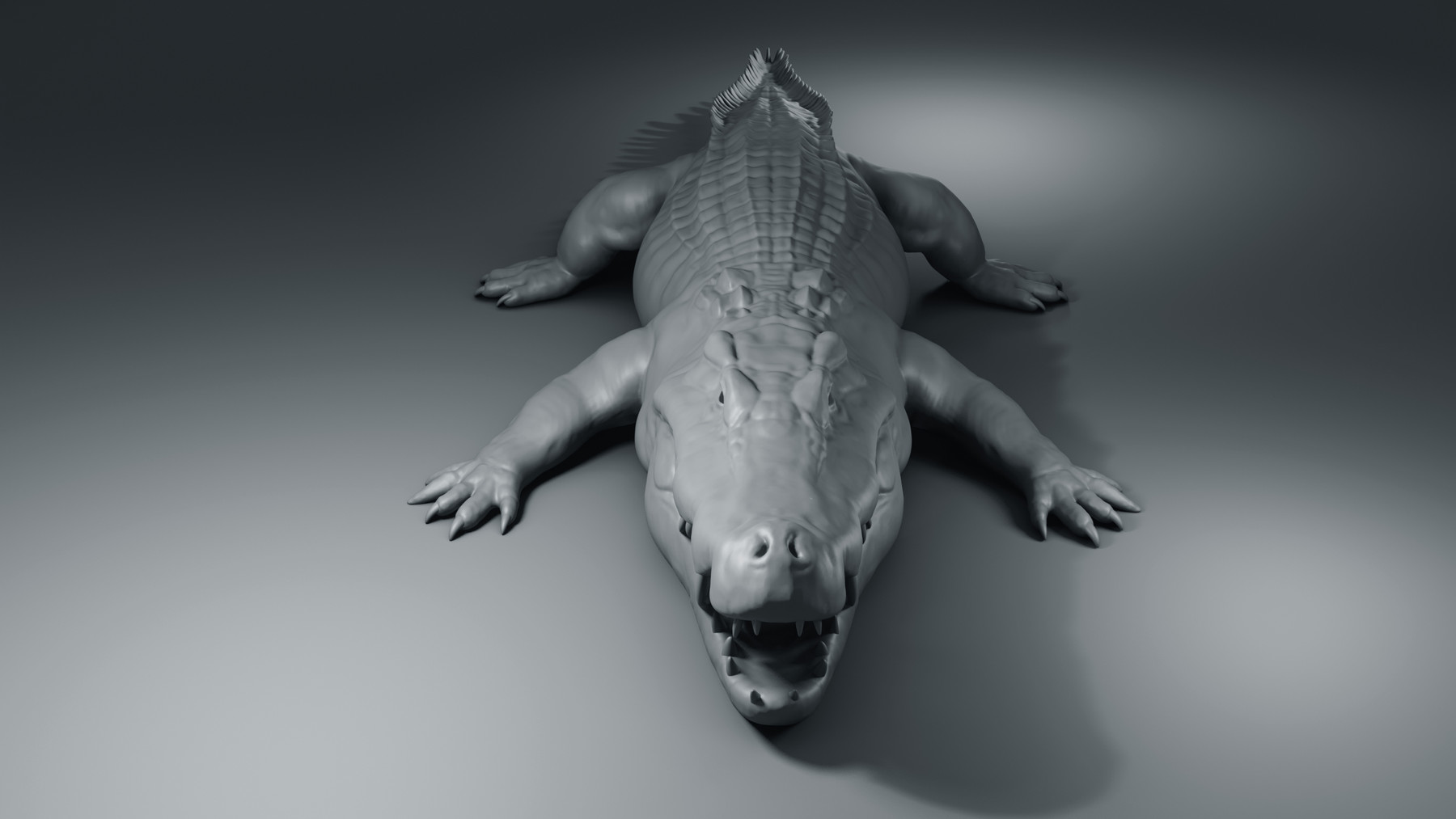 ArtStation - Crocodile basemesh | Resources