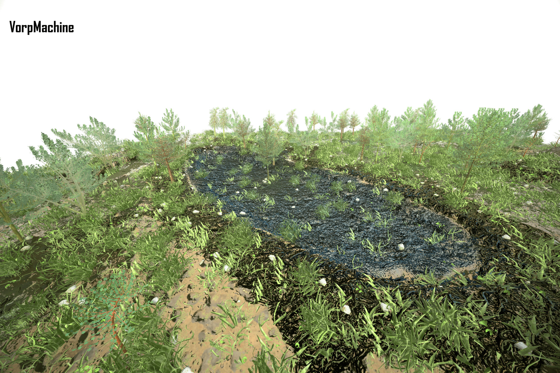 ArtStation - 3D Forest Map | Resources