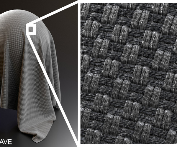 ArtStation - Fabric Displacements 1 | Resources