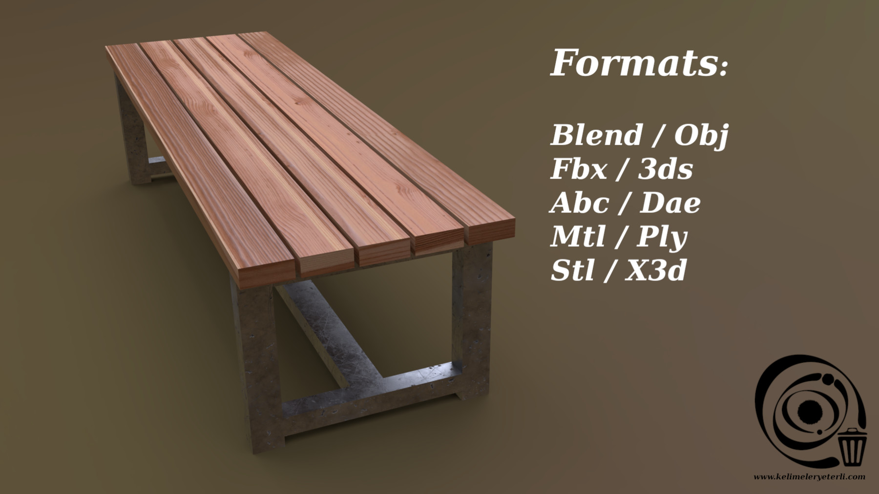 ArtStation - Bench 02 | Resources