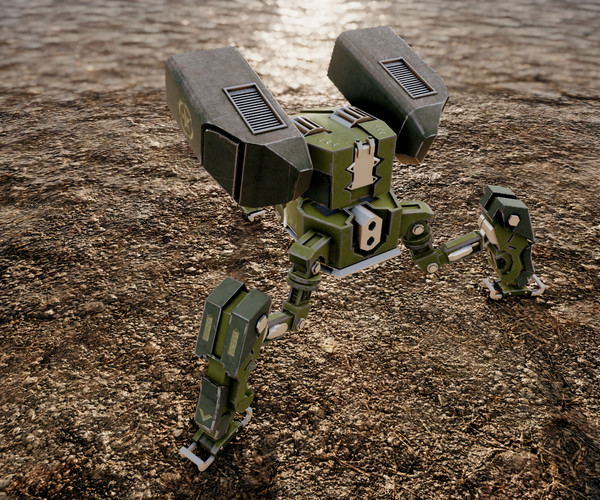 ArtStation - Long Range Mortar | Resources