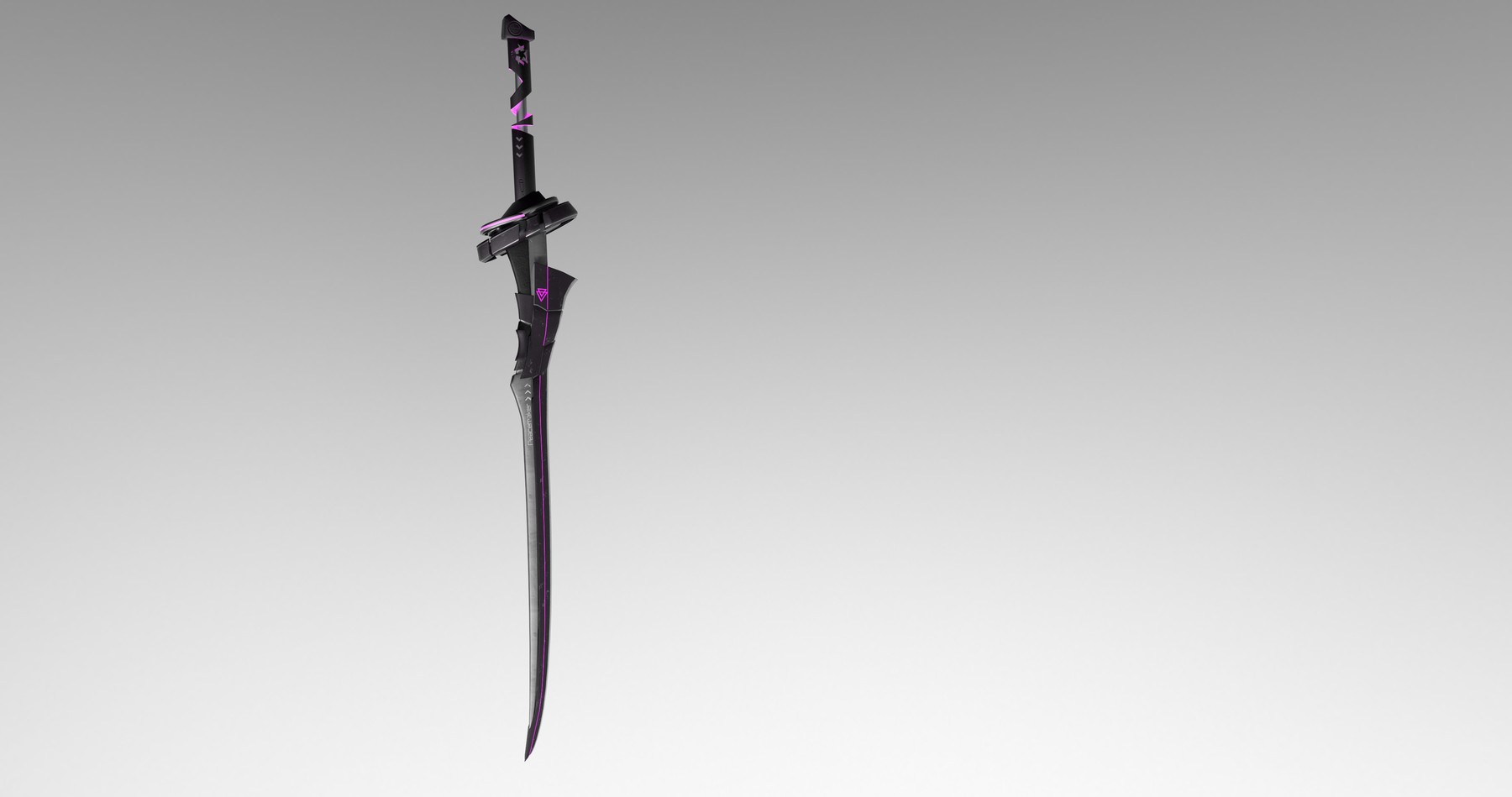 ArtStation - Cyberpunk Katana - Peacemaker | Game Assets