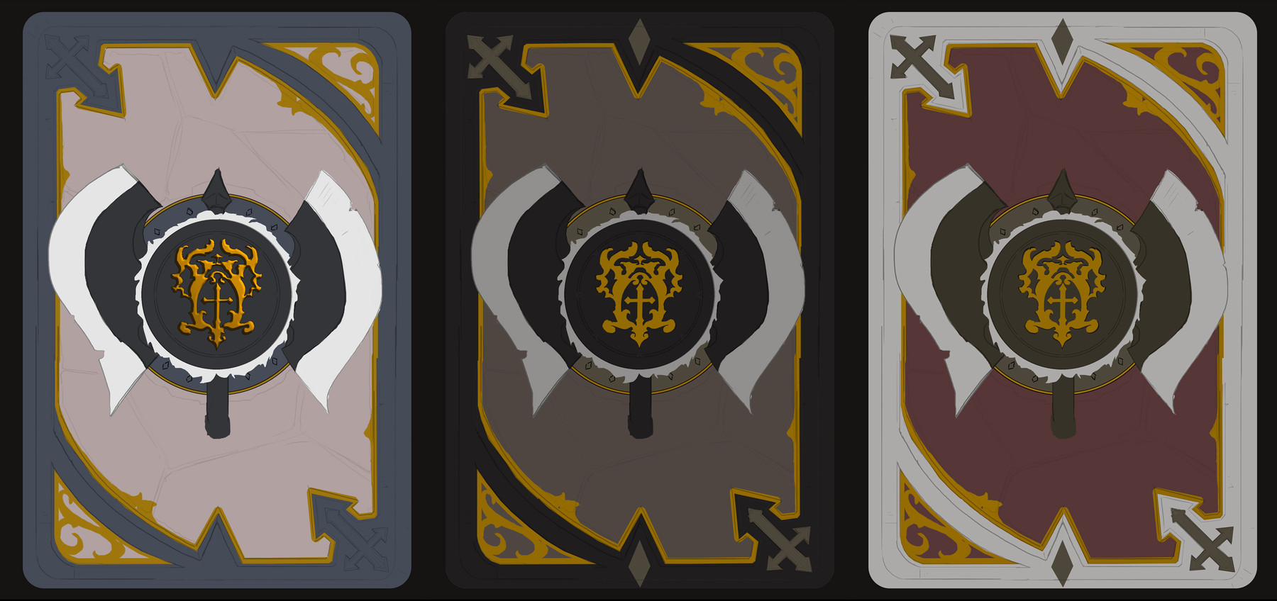 ArtStation - CARDBACK DESIGN Walkthrough Tutorial | Tutorials