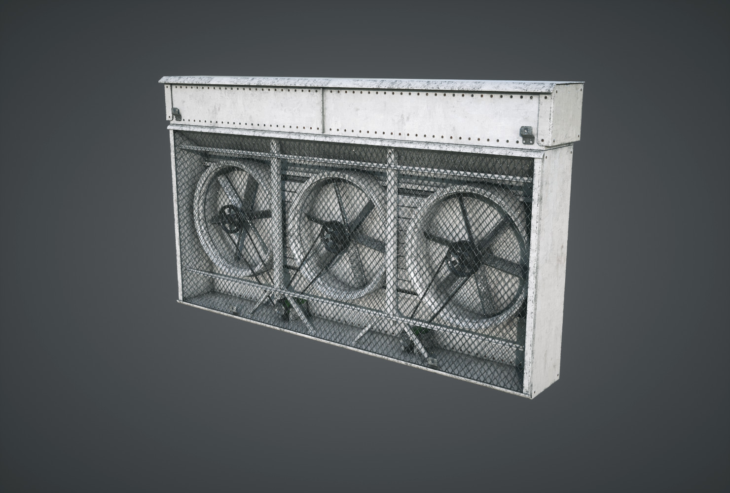 ArtStation - Vents Triple Fan | Game Assets