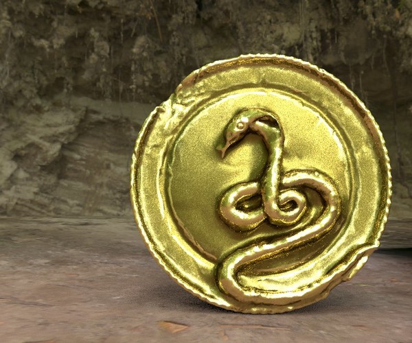 ArtStation - Demon coin | Resources