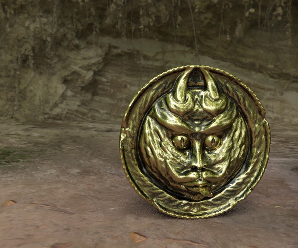 ArtStation - Demon coin | Resources