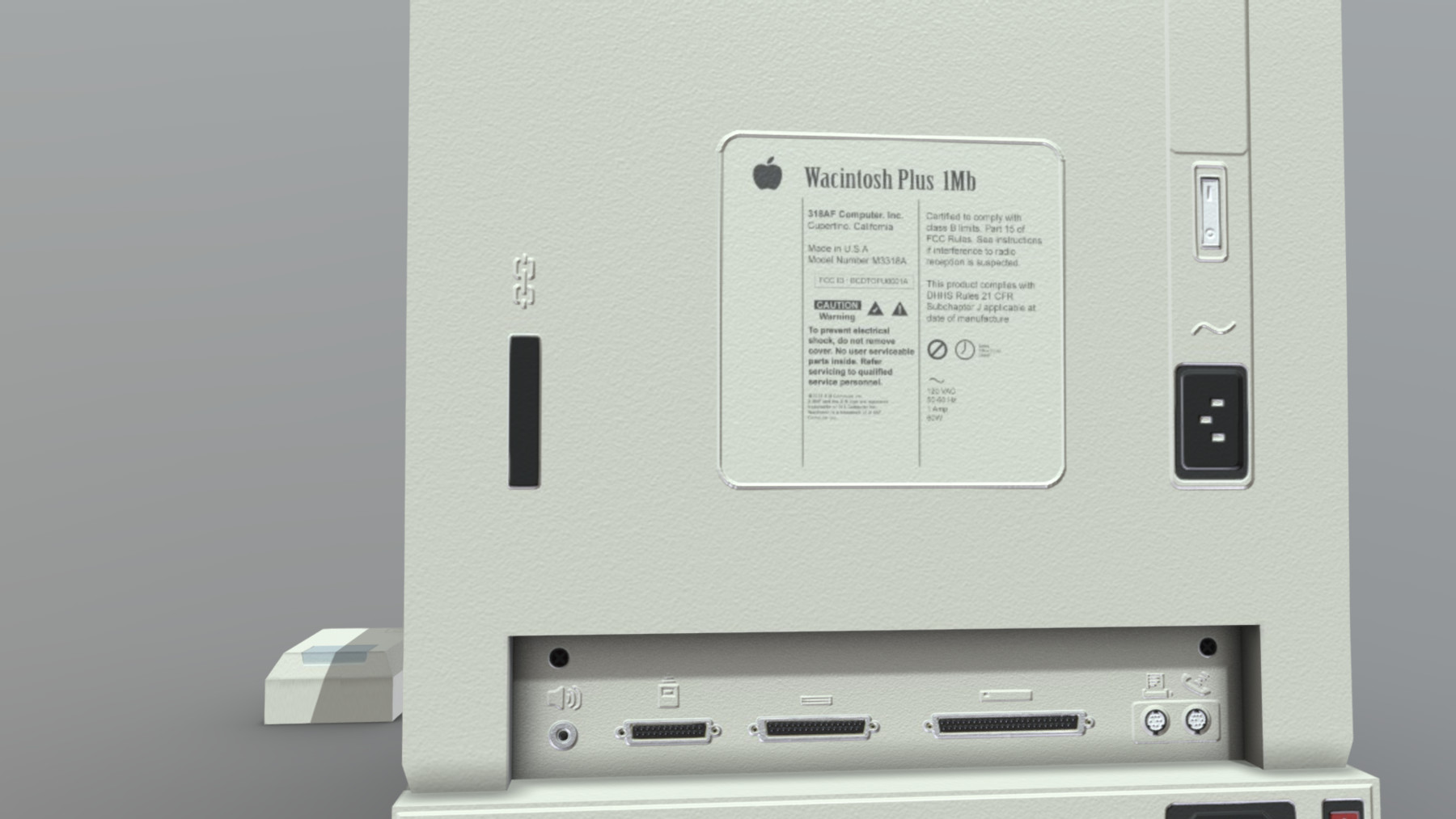 ArtStation - Macintosh Old version (Game-ready Optimized Assets) | Game Assets