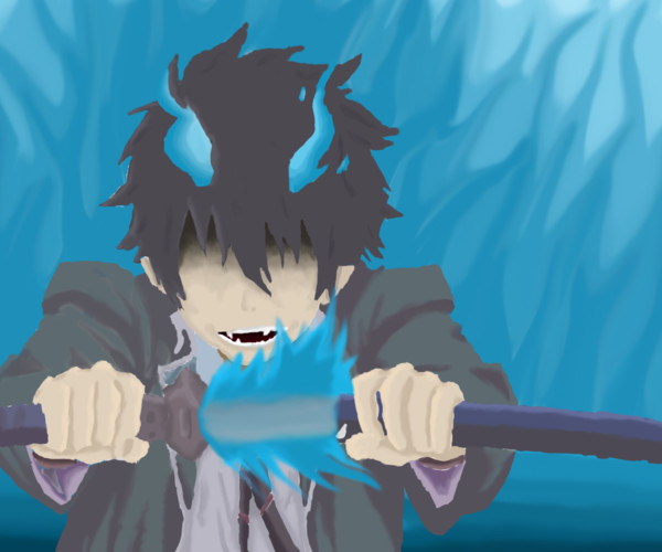 ArtStation - Rin from Blue exorcist Drawing | Artworks