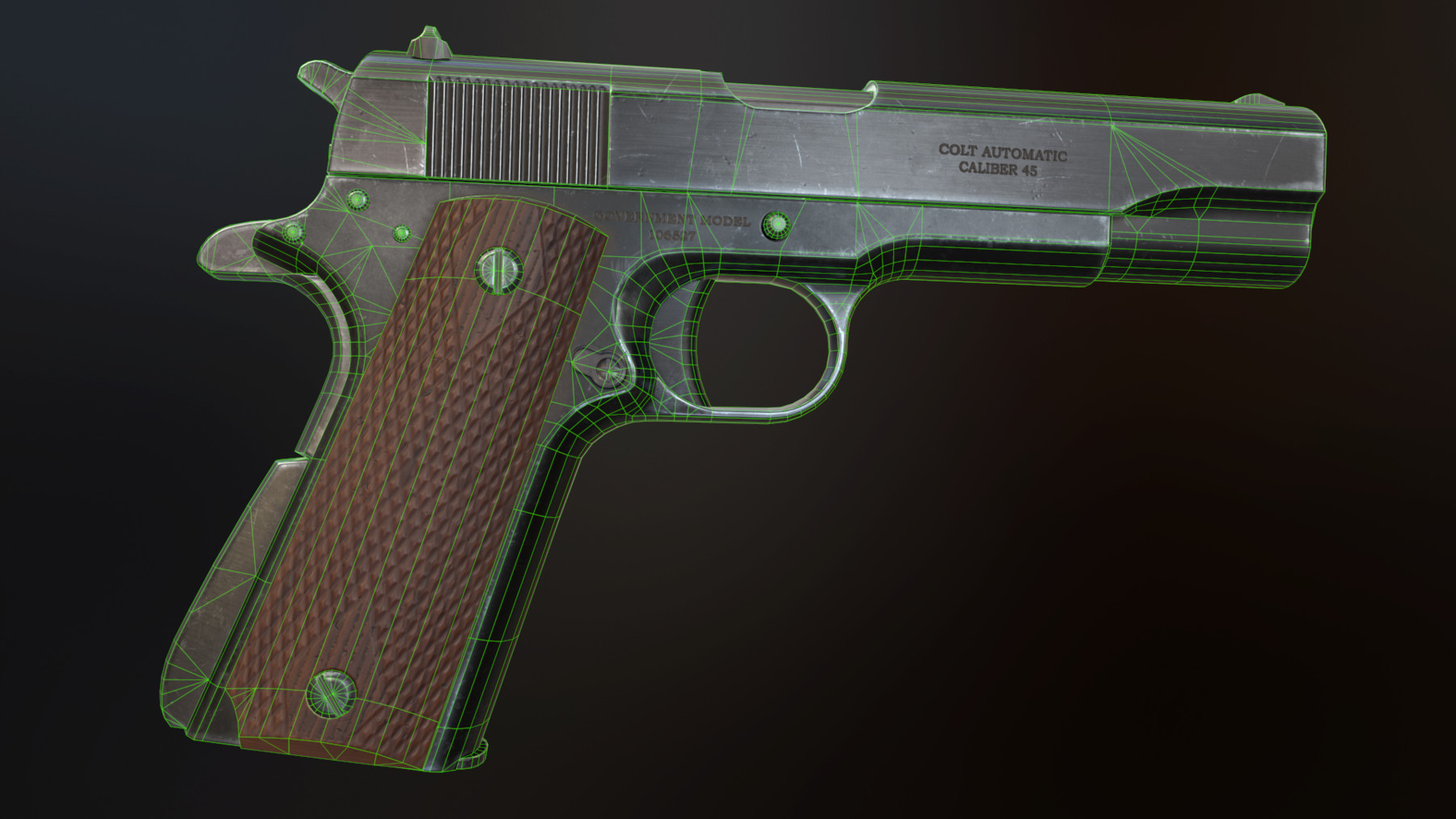 ArtStation - Colt 1911 | Game Assets