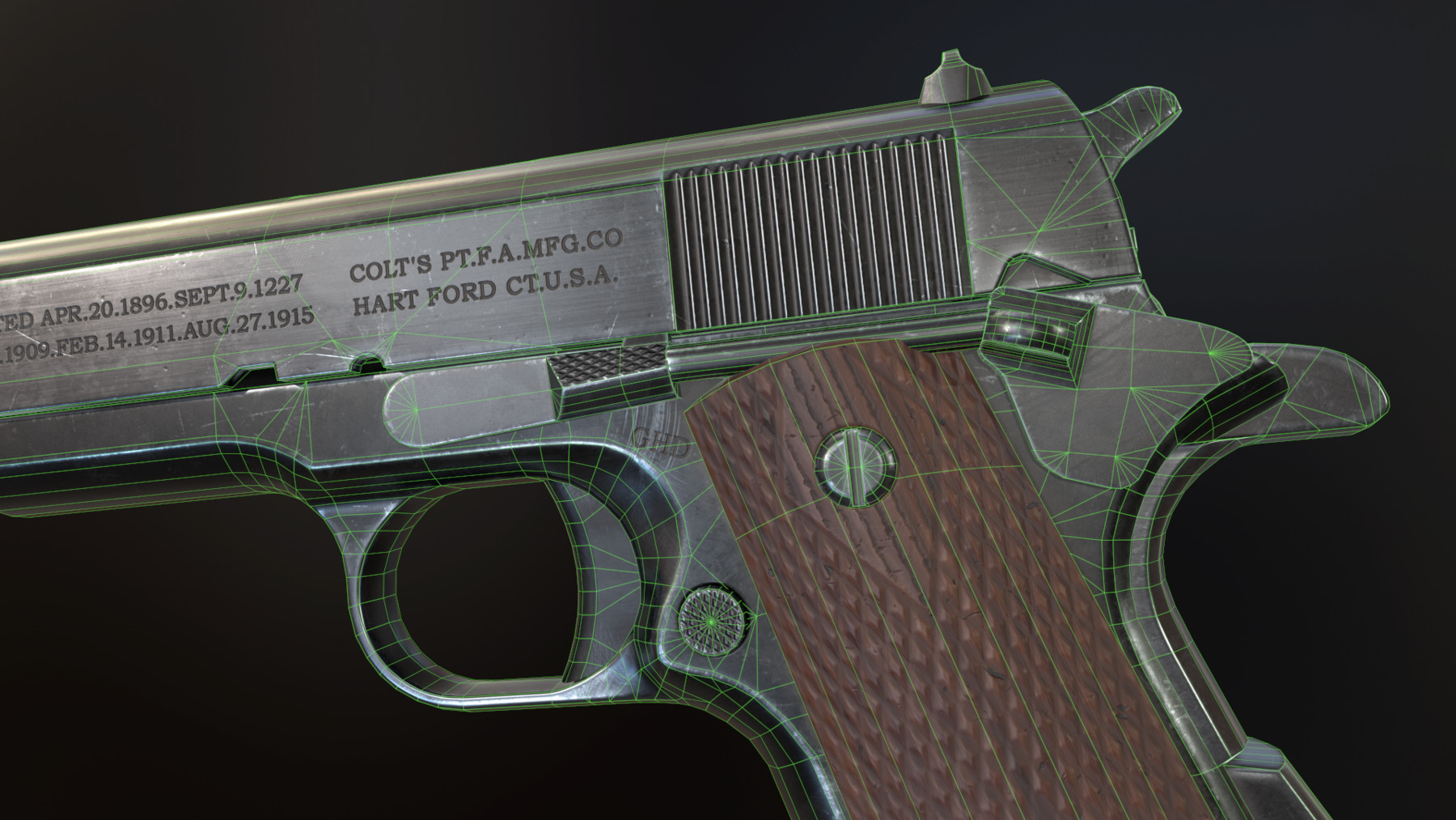 ArtStation - Colt 1911 | Game Assets