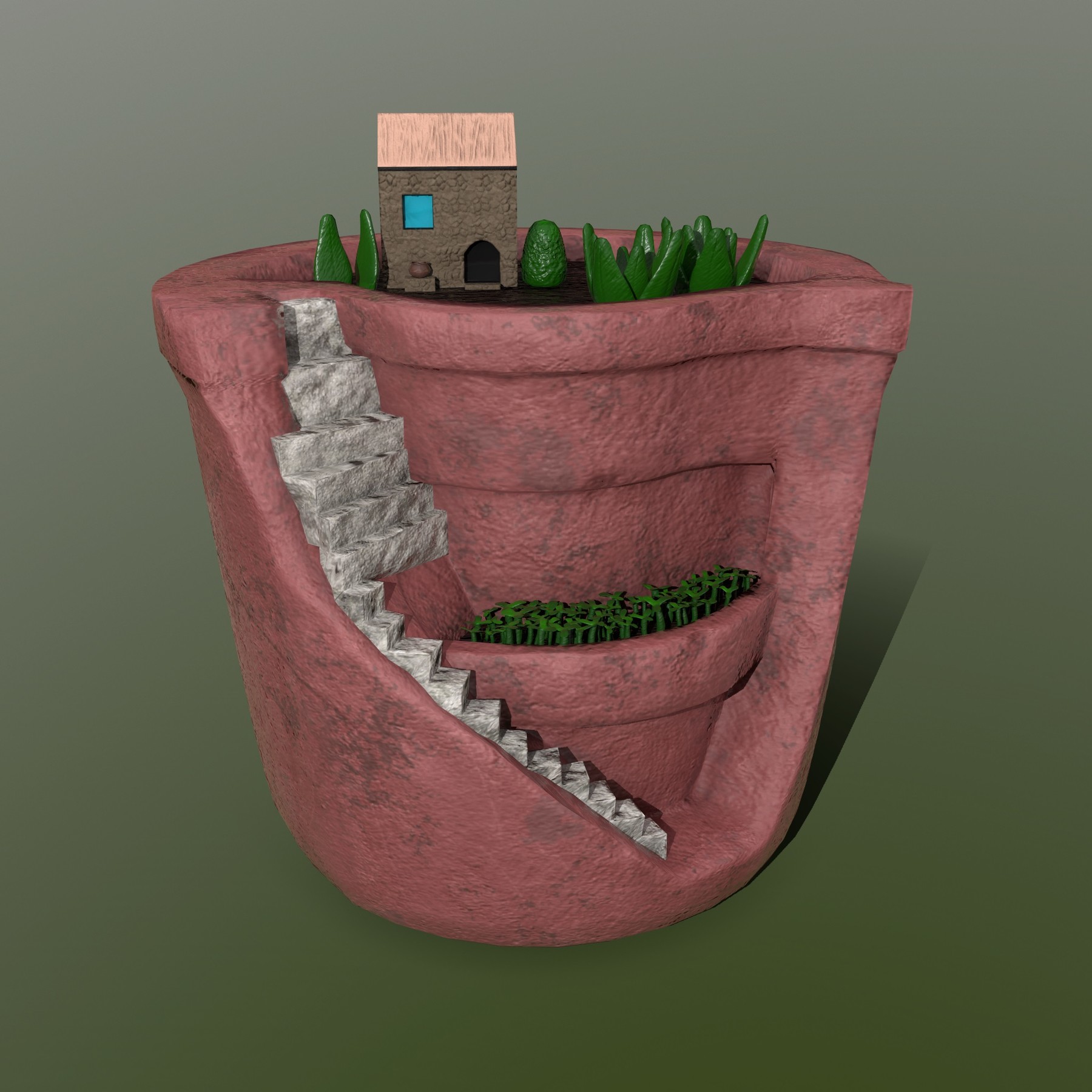 ArtStation - Sculpted pot | Resources