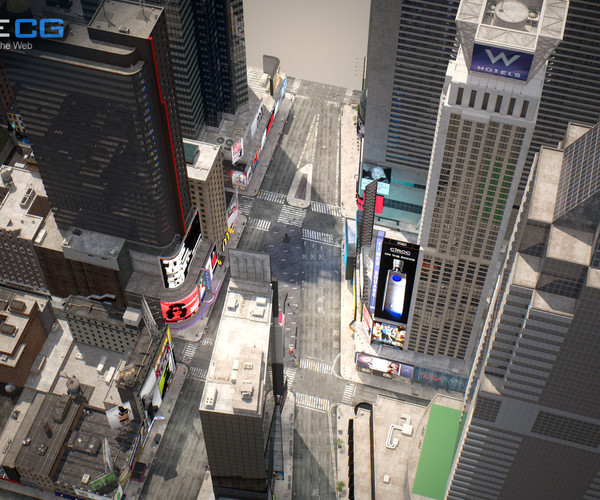 ArtStation - NYC Times Square | Resources