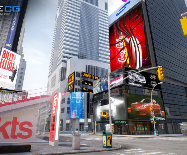 ArtStation - NYC Times Square | Resources