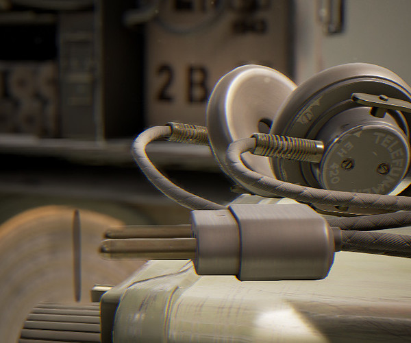 ArtStation - Radio Model Set | Game Assets