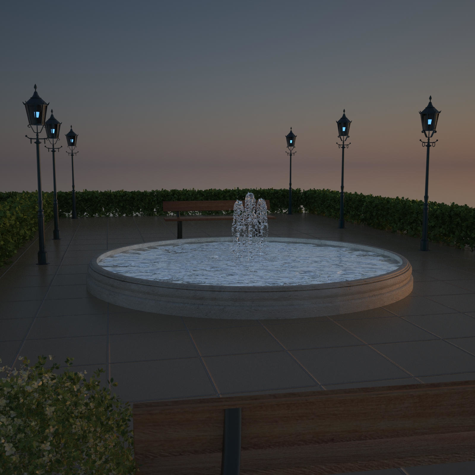 ArtStation - FountainMaker Kit - Round Basin Disks | Resources