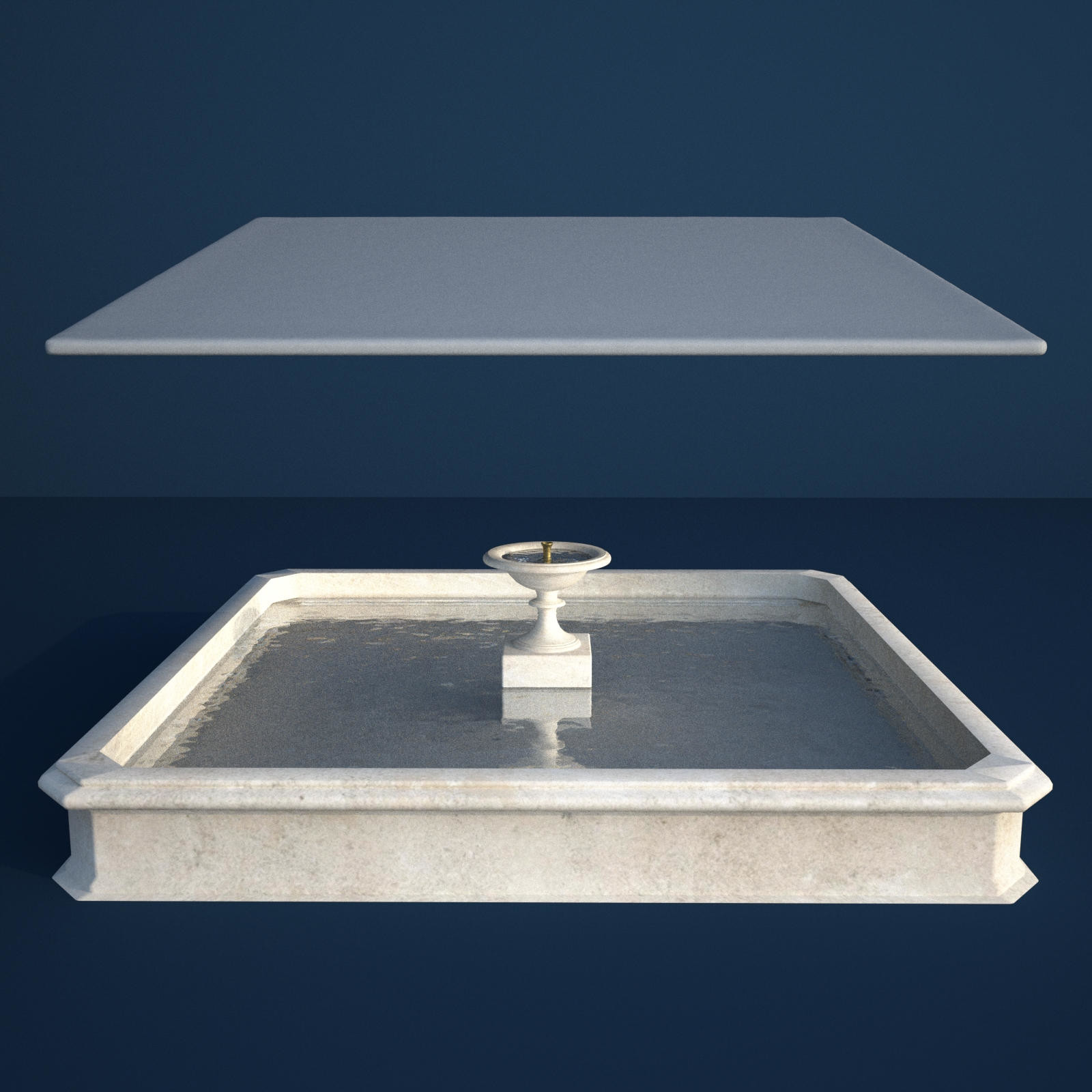 ArtStation - FountainMaker Kit - Square Water Surfaces | Resources