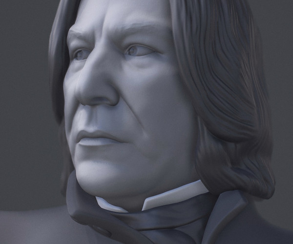 ArtStation - Severus Snape (Harry Potter tribute) statue for 3d print ...