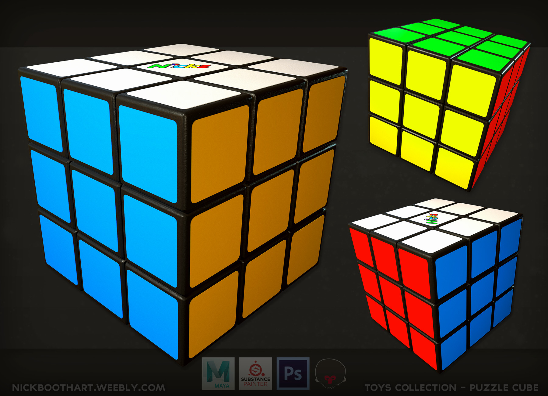 ArtStation - Puzzle Cube Asset | Resources