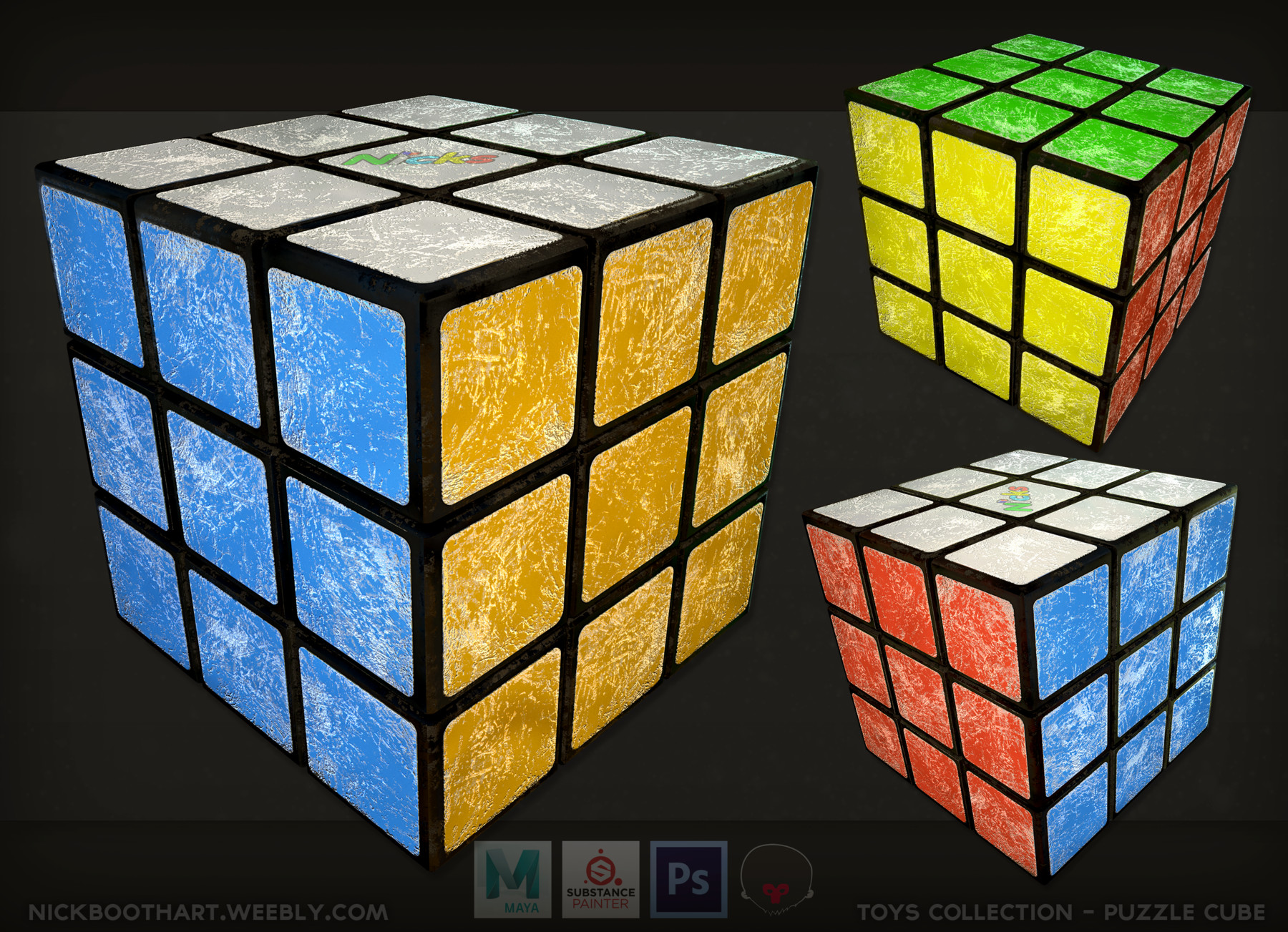 ArtStation - Puzzle Cube Asset | Resources